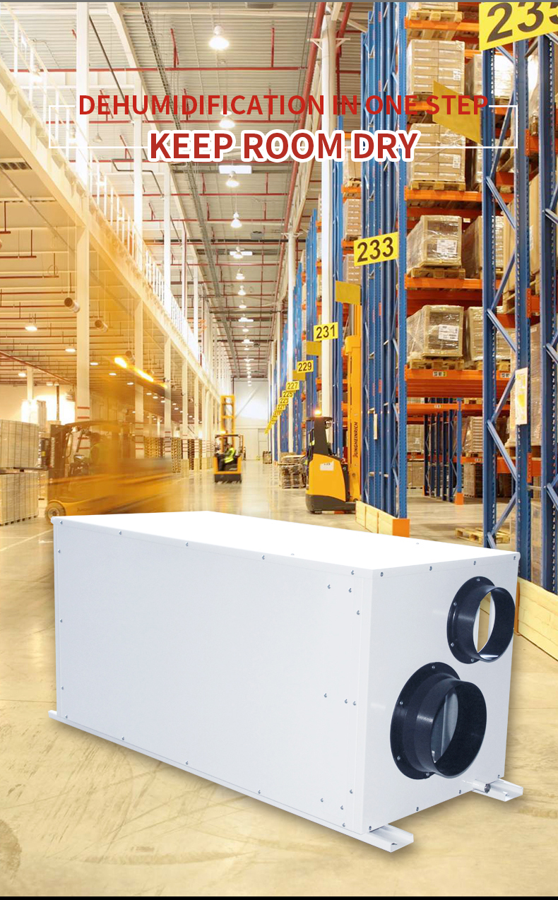 Fresh Air Ceiling Mounted Dehumidifier DXF-1200